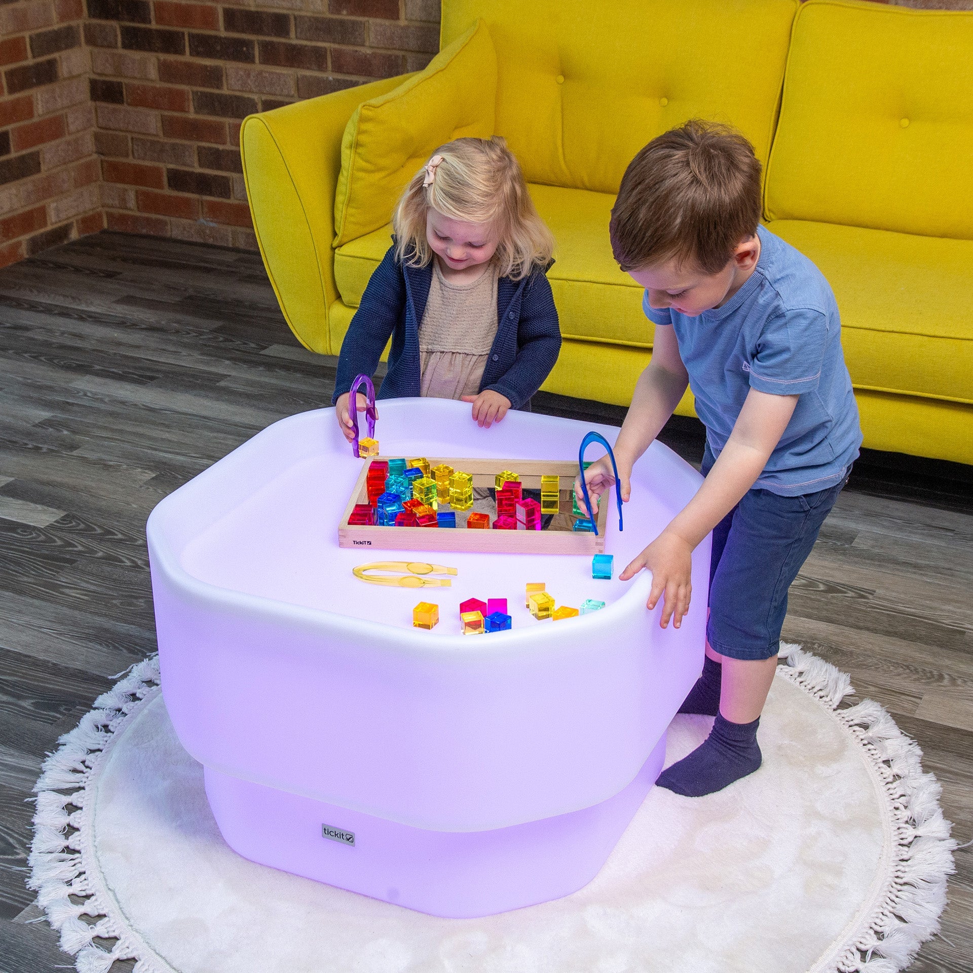 Discovery Glow Mini Tuff Table – Three Little Ones